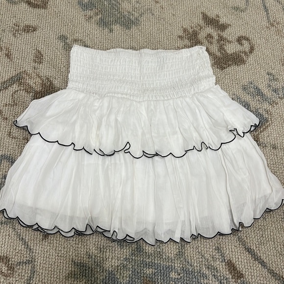 Skirts | Ruffle White Skirt | Poshmark